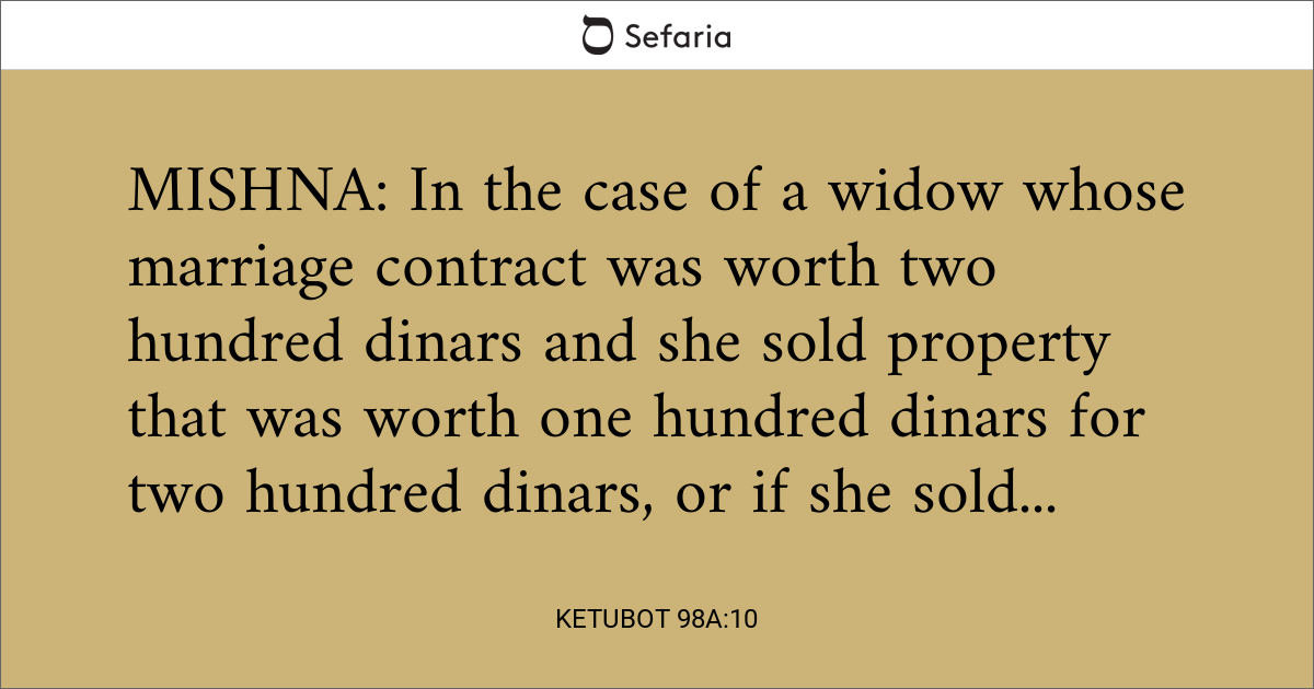 Ketubot 98a:10