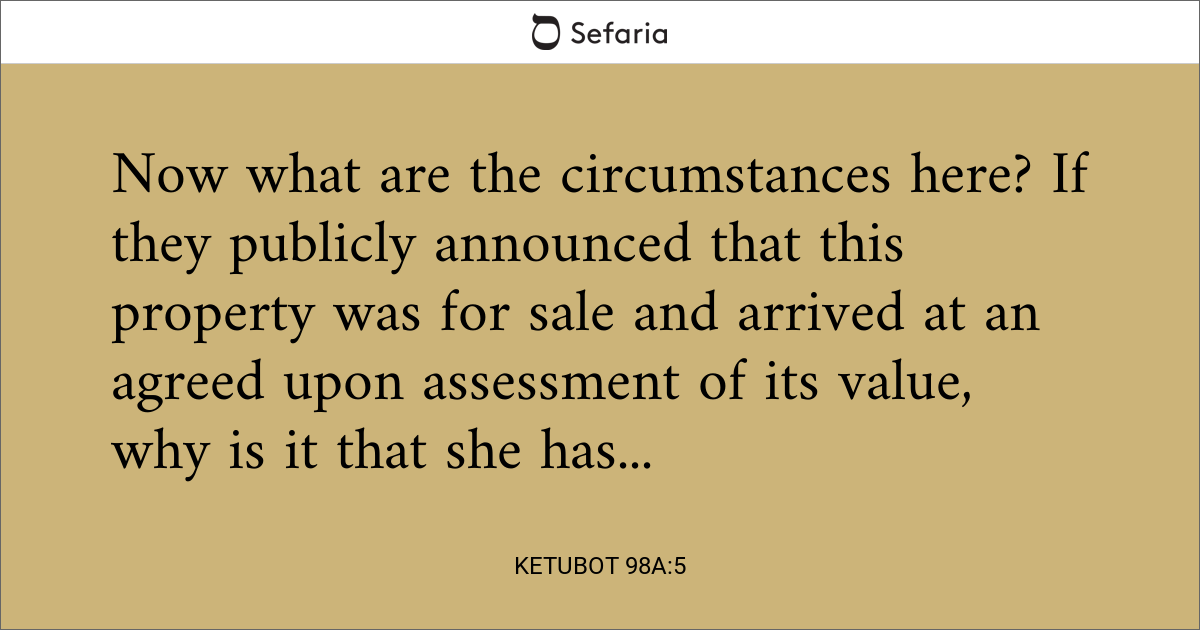 Ketubot 98a:5