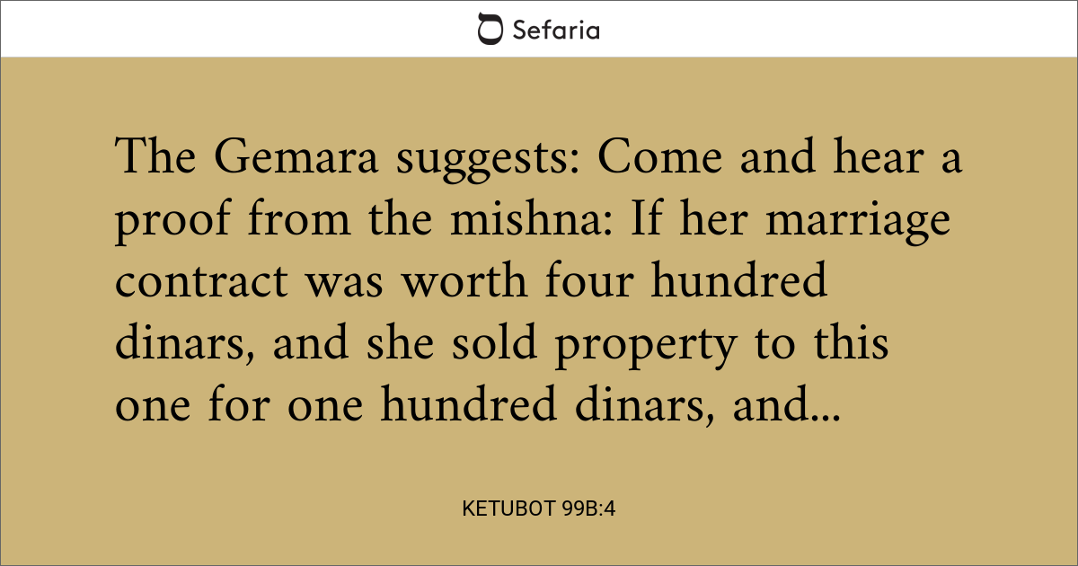 Ketubot 99b:4