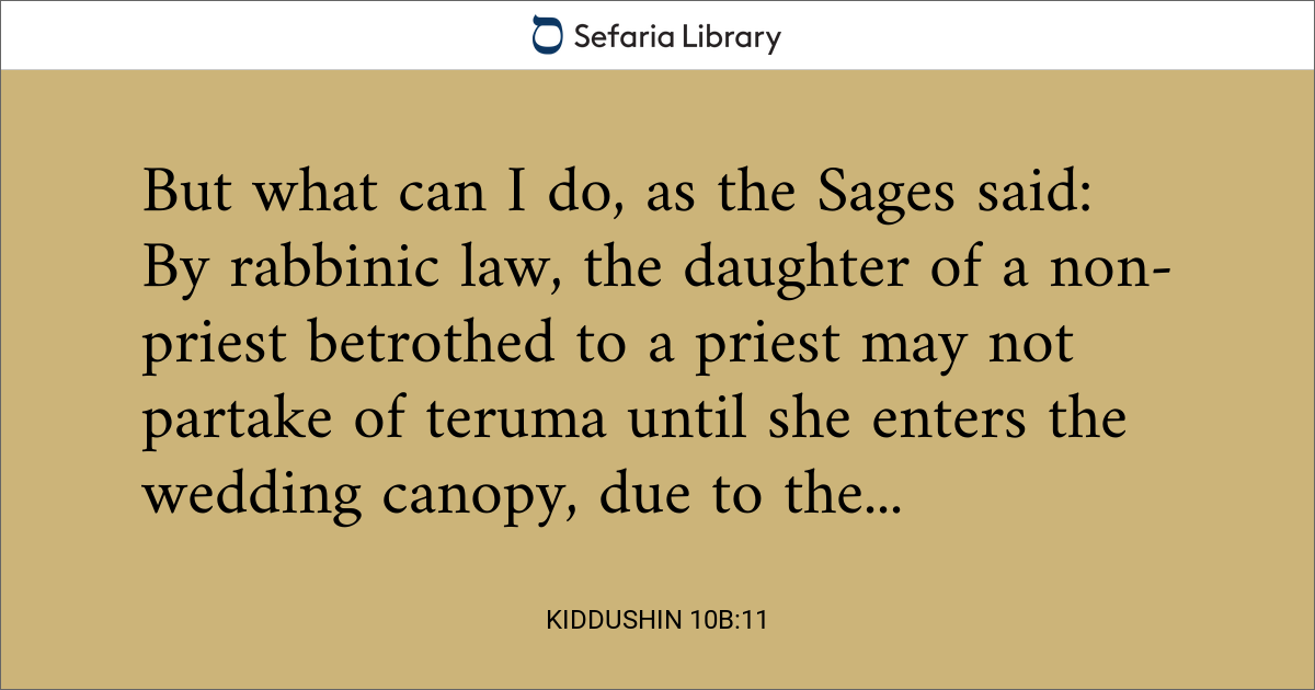 Kiddushin 10b:11