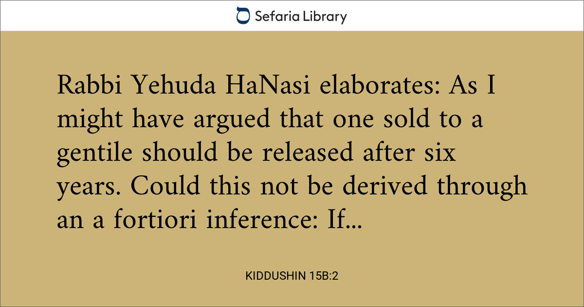 Kiddushin 15b:2 | Sefaria Library