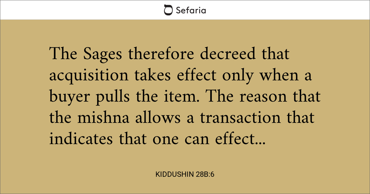 Kiddushin 28b:6
