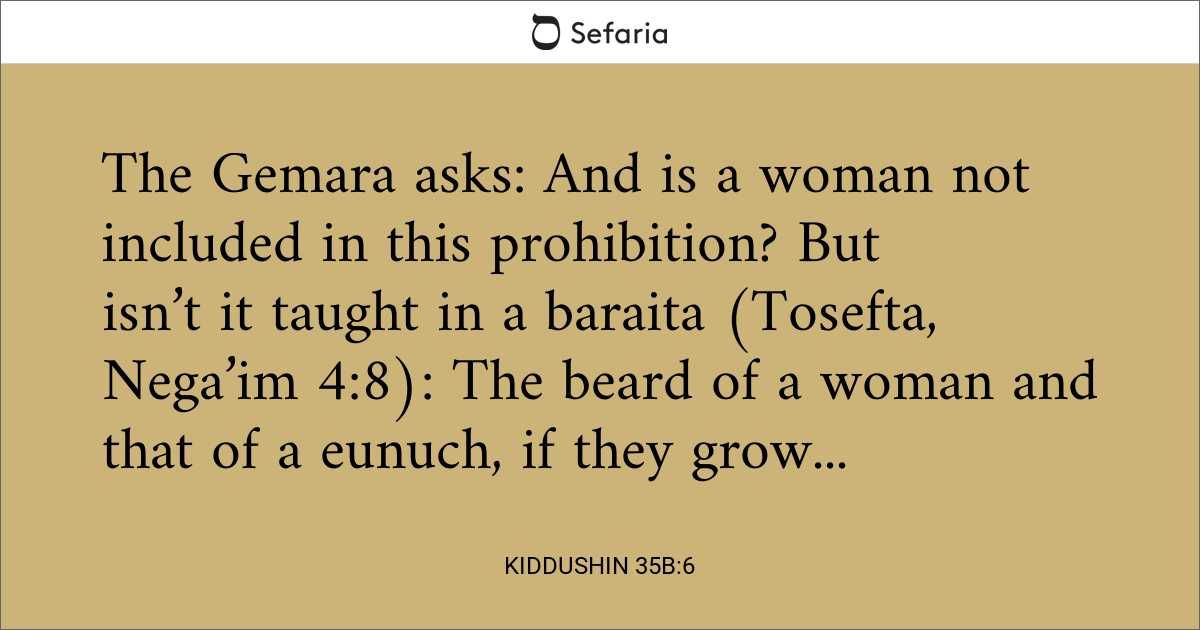Kiddushin 35b:6