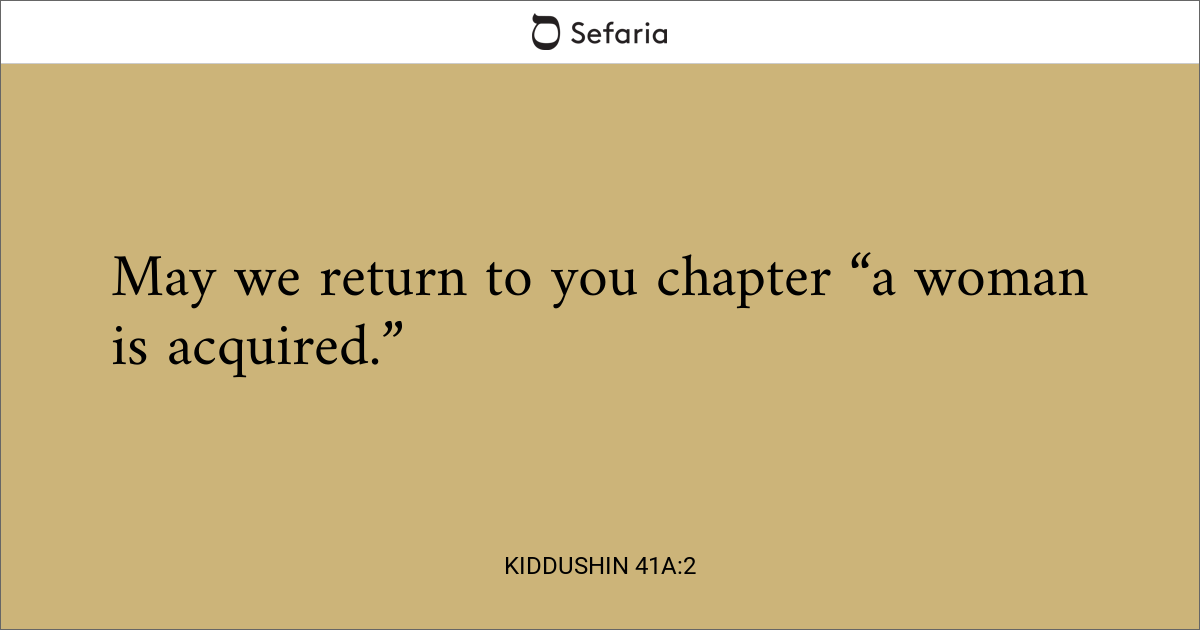 Kiddushin 41a:2