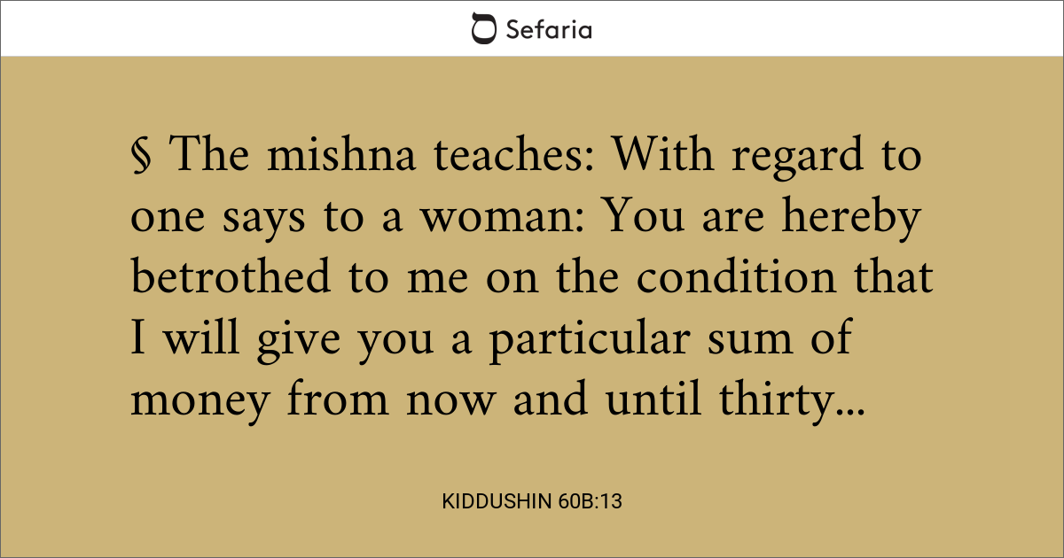 Kiddushin 60b:13