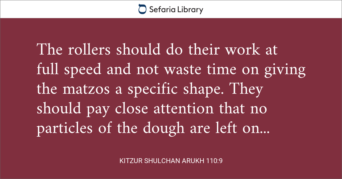 Kitzur Shulchan Arukh 110:9