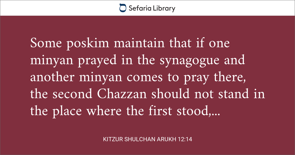 Kitzur Shulchan Arukh 12:14
