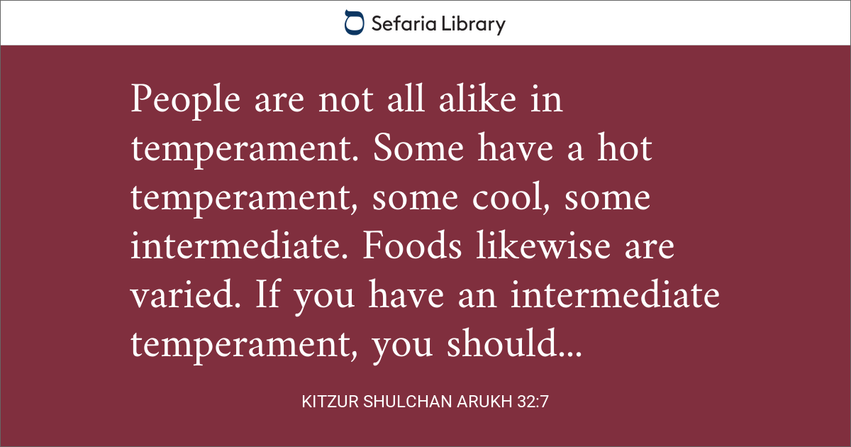 Kitzur Shulchan Arukh 32:7