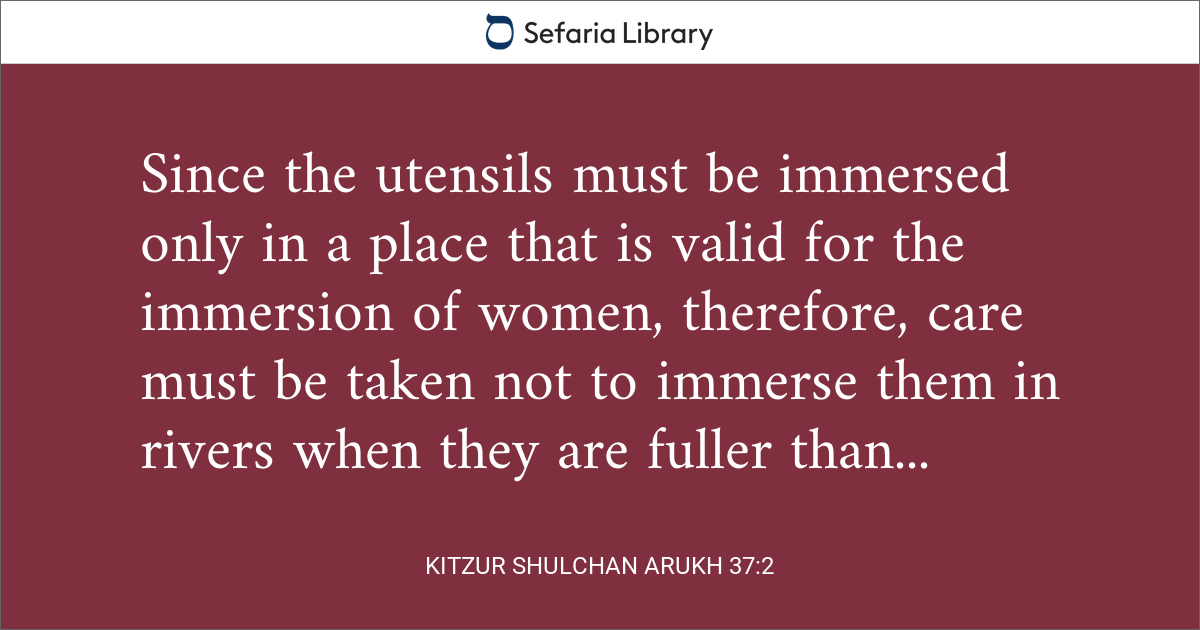 Kitzur Shulchan Arukh 37:2