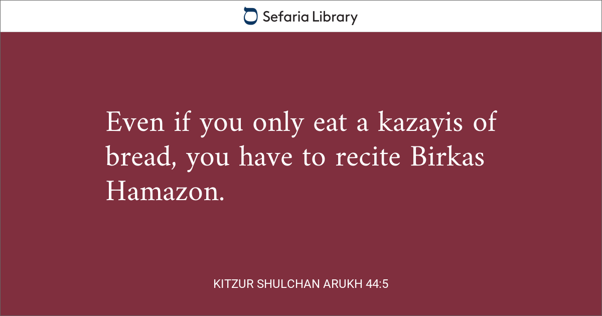 Kitzur Shulchan Arukh 44:5 | Sefaria Library