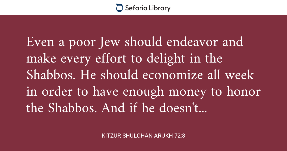 Kitzur Shulchan Arukh 72:8 | Sefaria Library