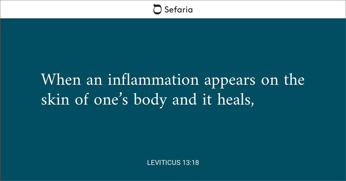 Leviticus 13:18