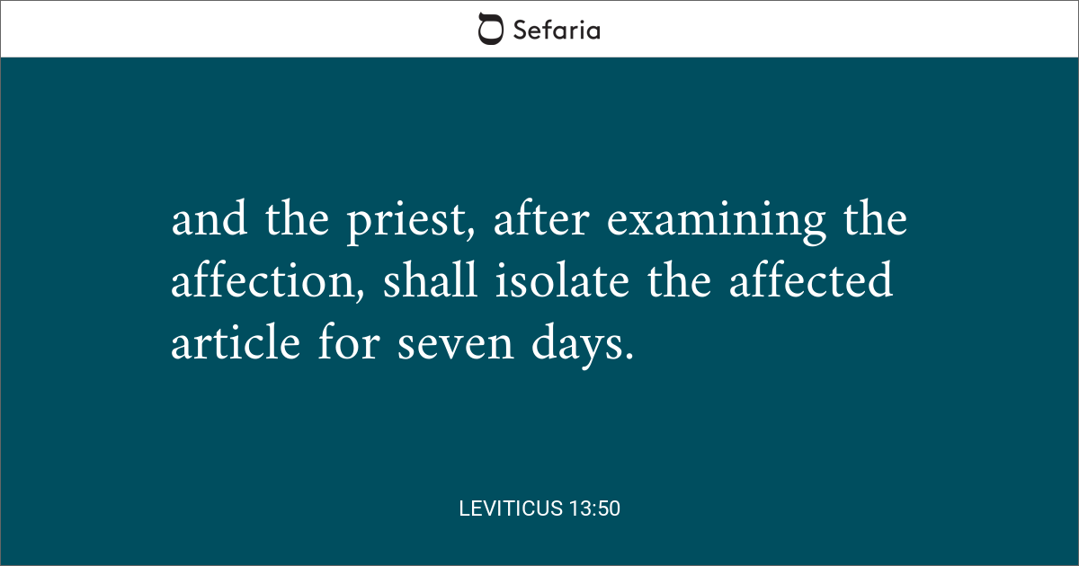 Leviticus 13:50