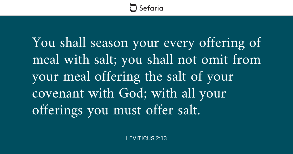 Leviticus 2:13