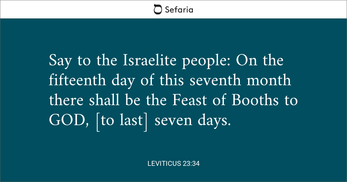 Leviticus 23:34