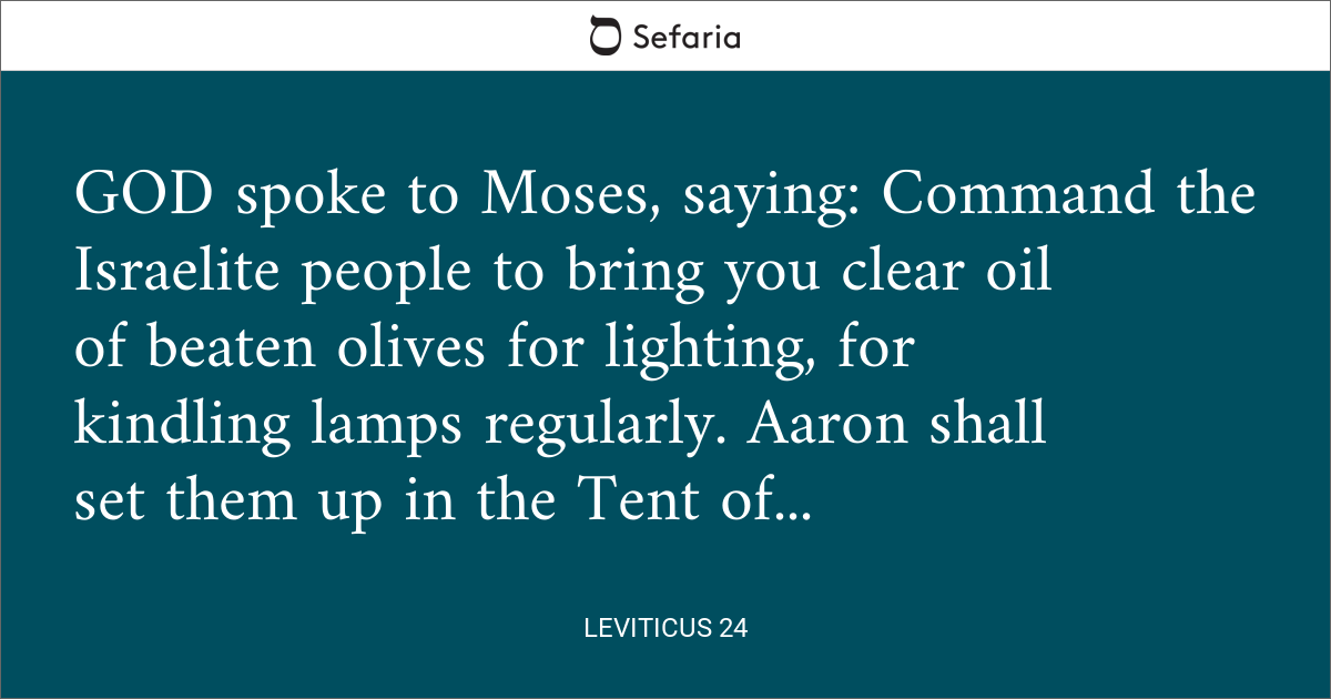 Leviticus 24