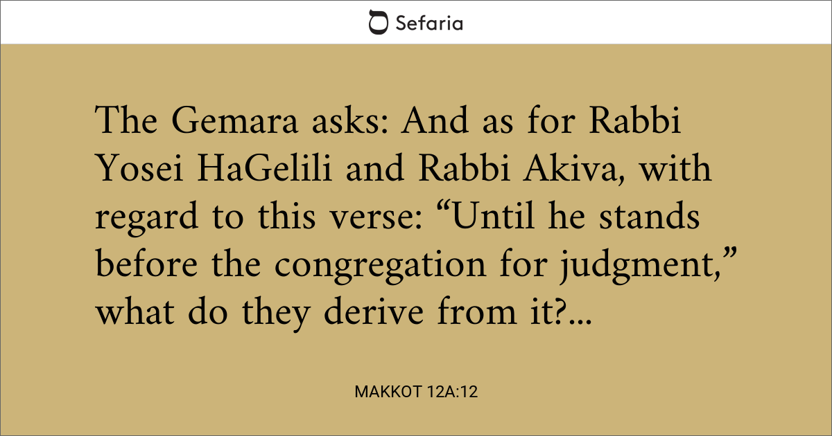 Makkot 12a:12