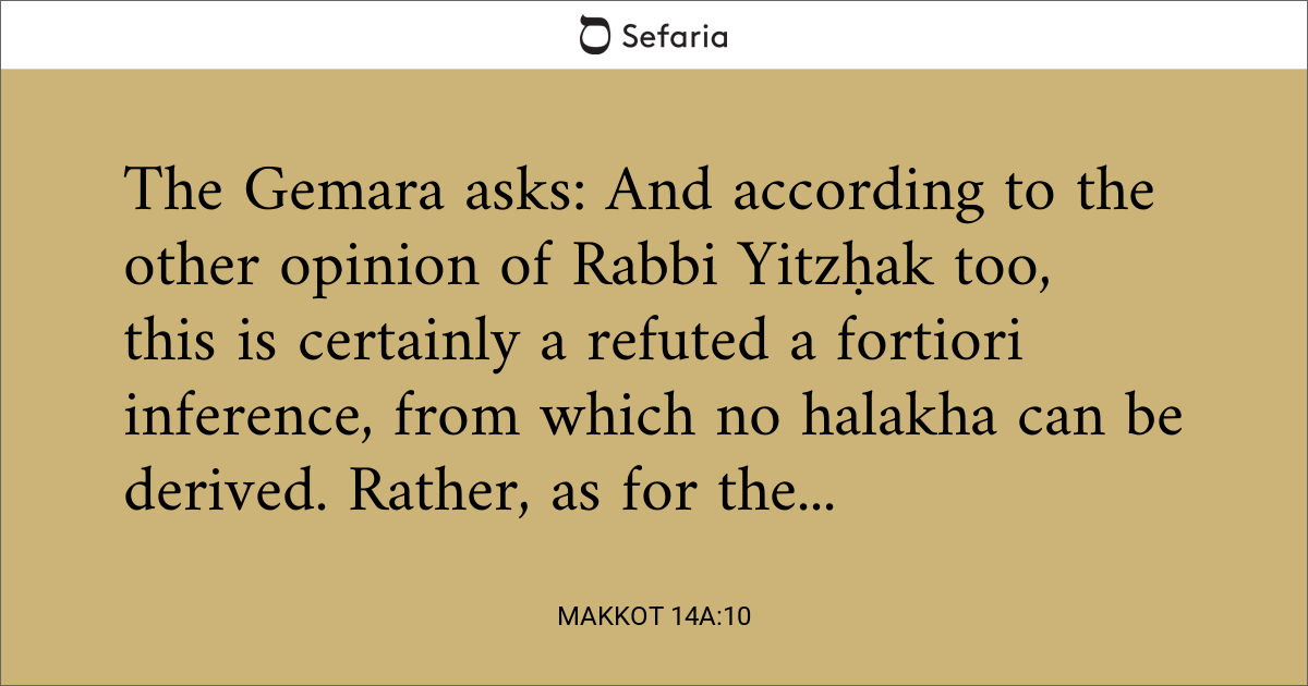 Makkot 14a:10