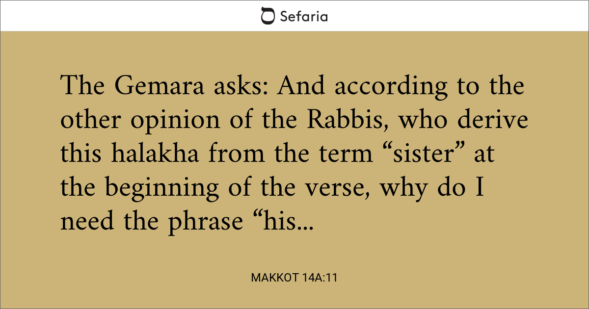 Makkot 14a:11