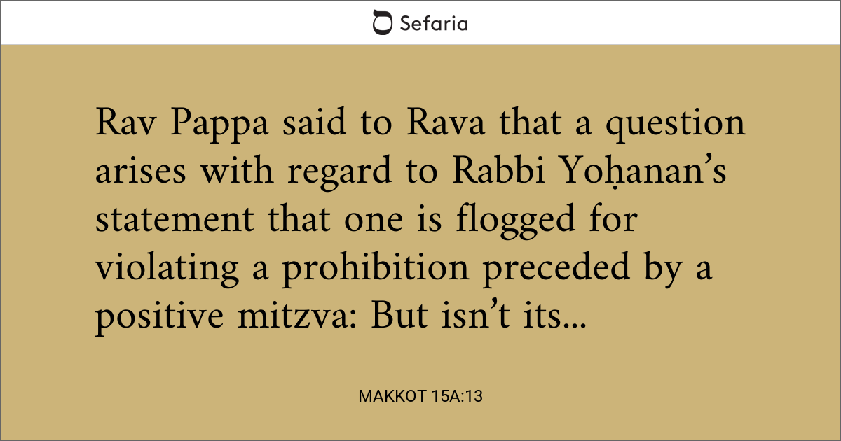 Makkot 15a:13