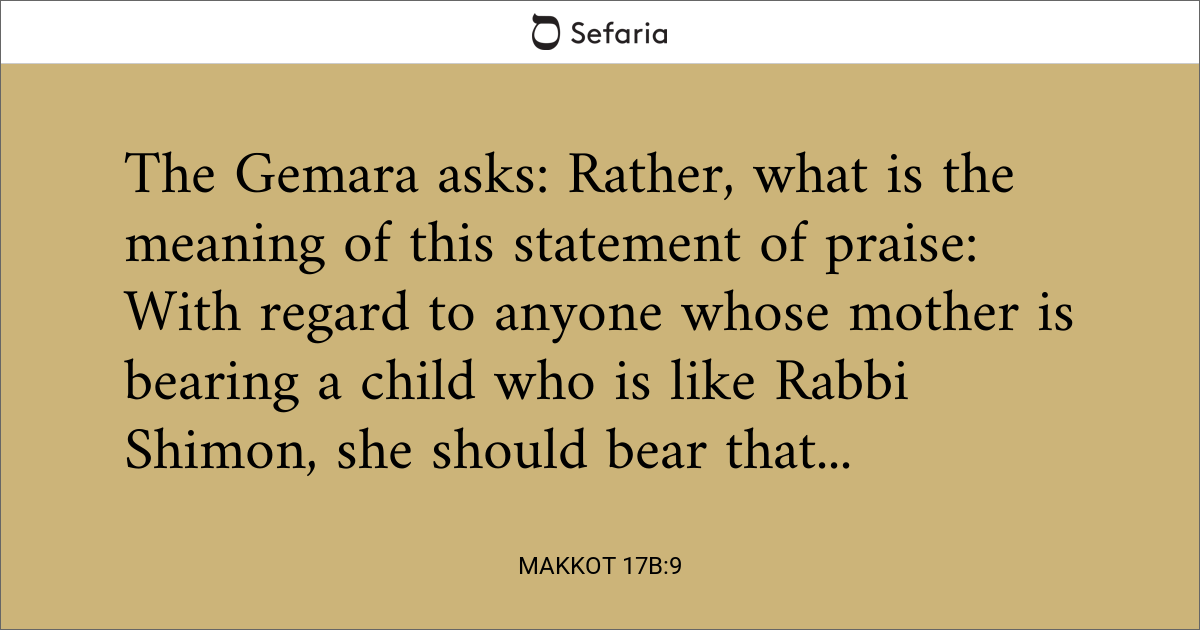 Makkot 17b:9
