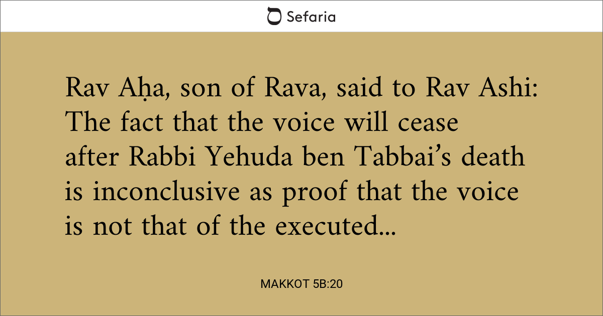 Makkot 5b:20