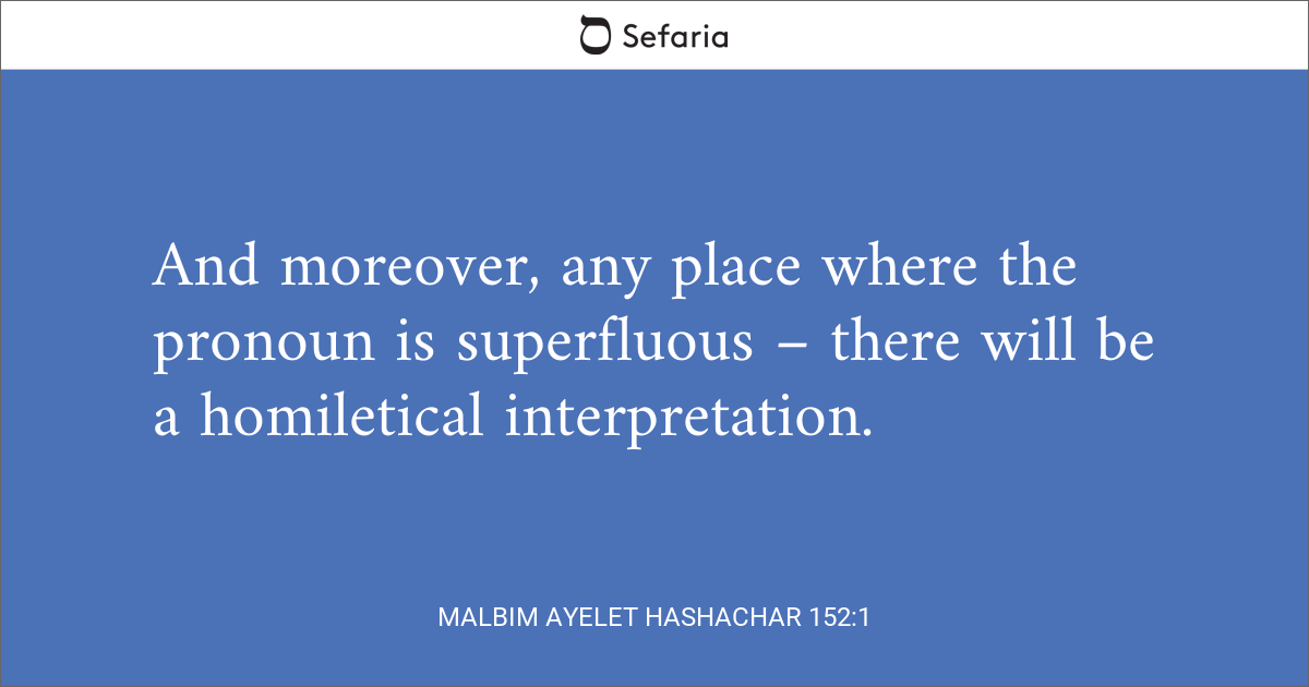 Malbim Ayelet HaShachar 152:1