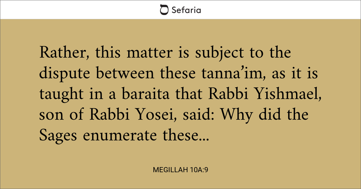 Megillah 10a:9