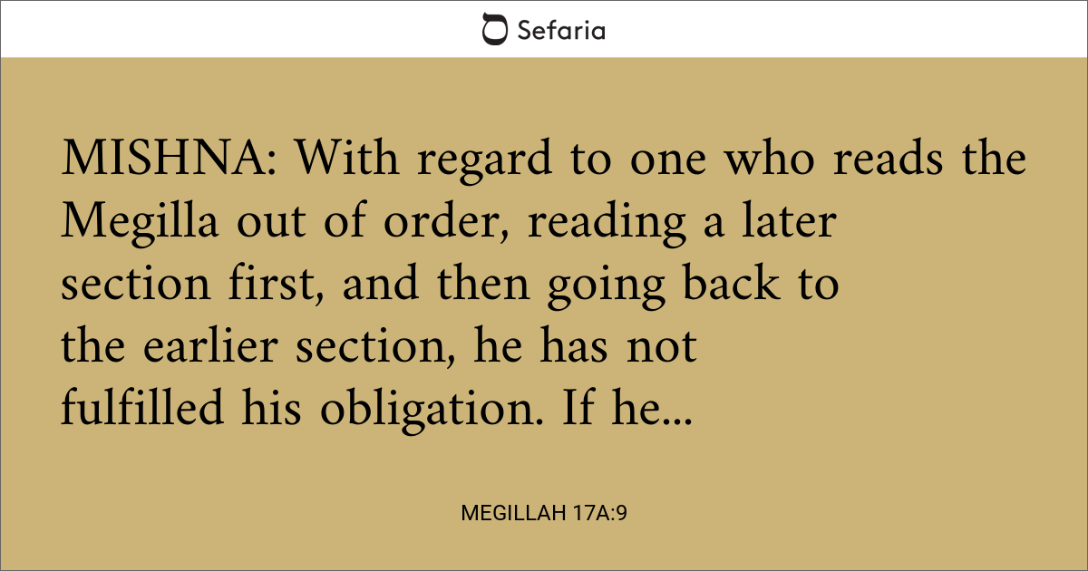 Megillah 17a:9