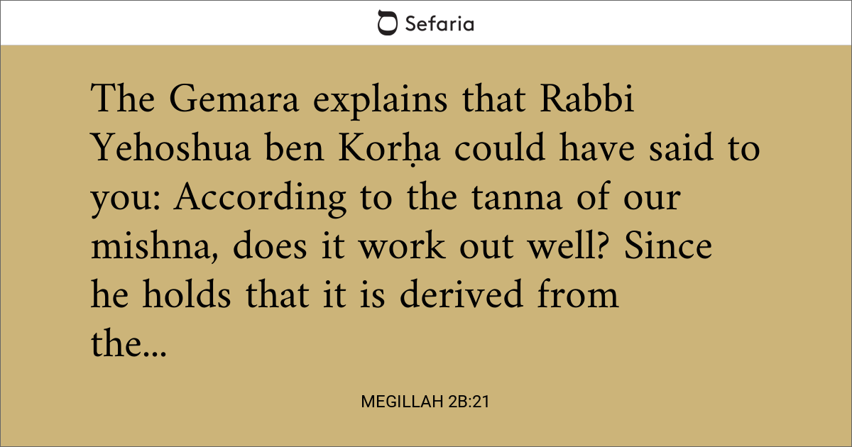 Megillah 2b:21