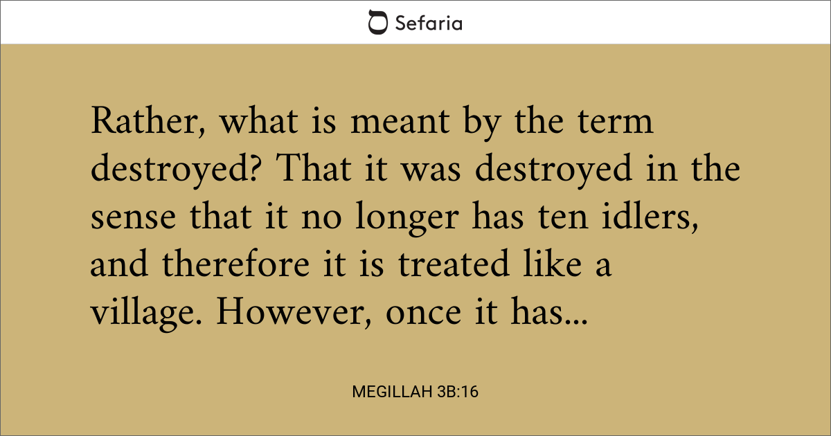 Megillah 3b:16