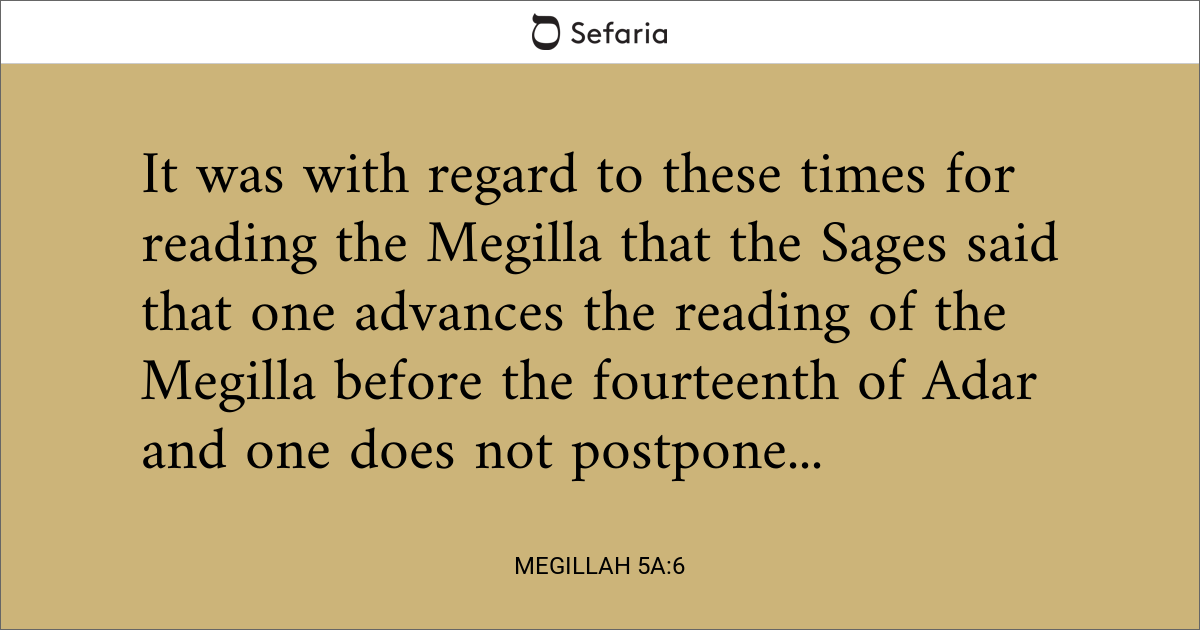Megillah 5a:6