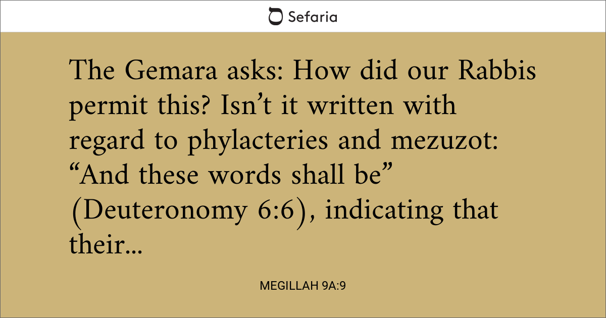 Megillah 9a:9