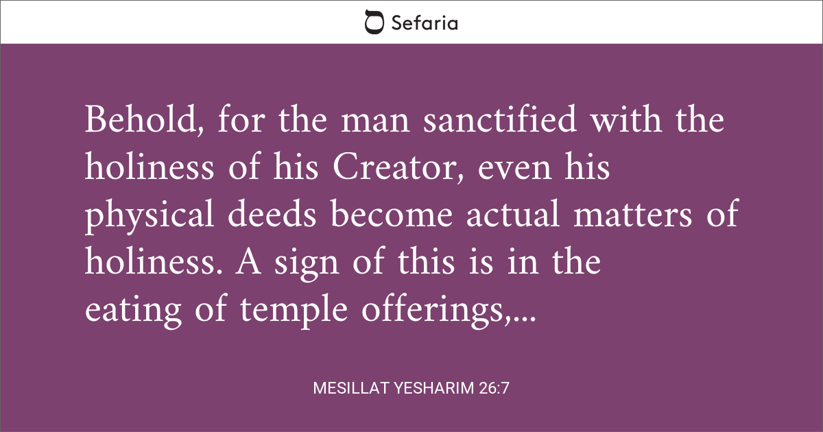 Mesillat Yesharim 26:7