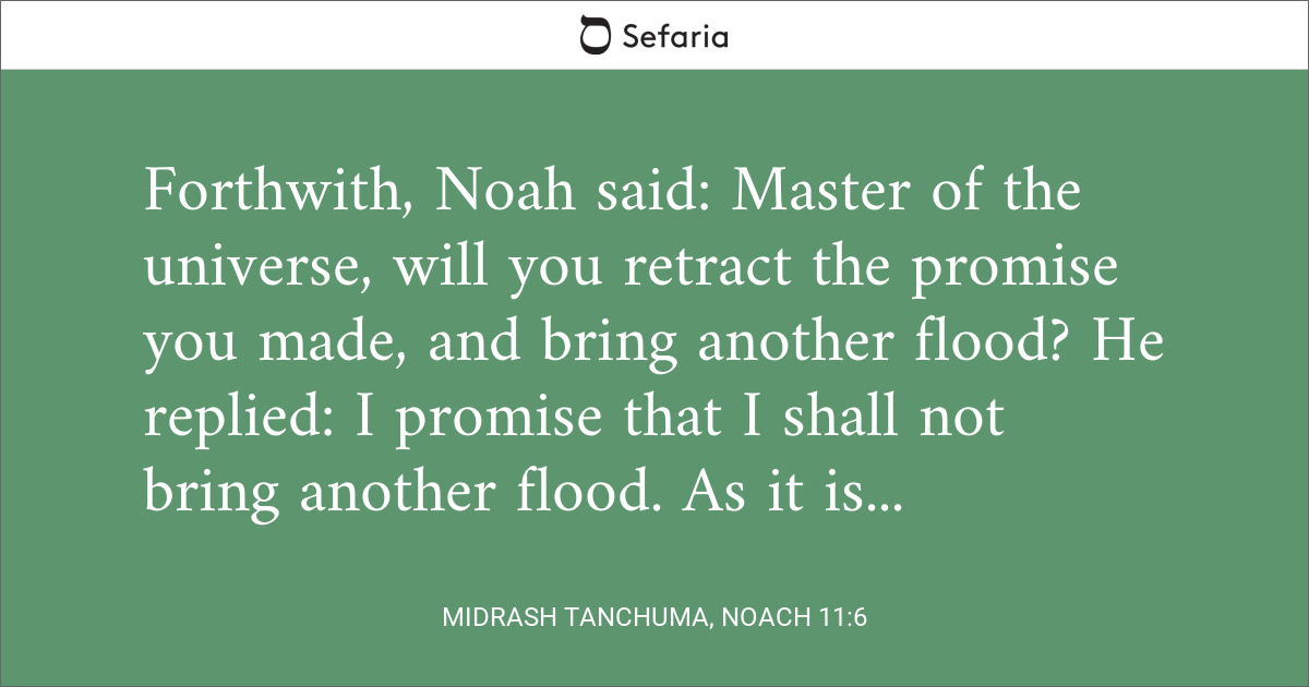 Midrash Tanchuma, Noach 11:6