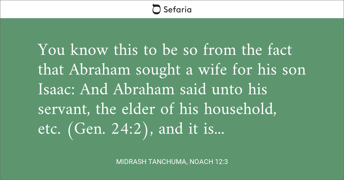 Midrash Tanchuma, Noach 12:3