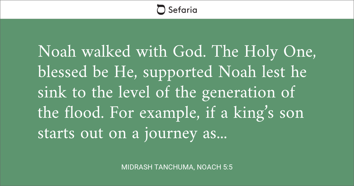 Midrash Tanchuma, Noach 5:5
