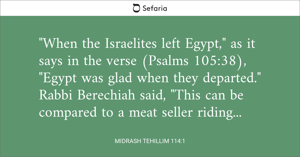 Midrash Tehillim 114:1