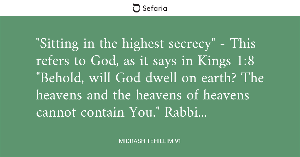 Midrash Tehillim 91