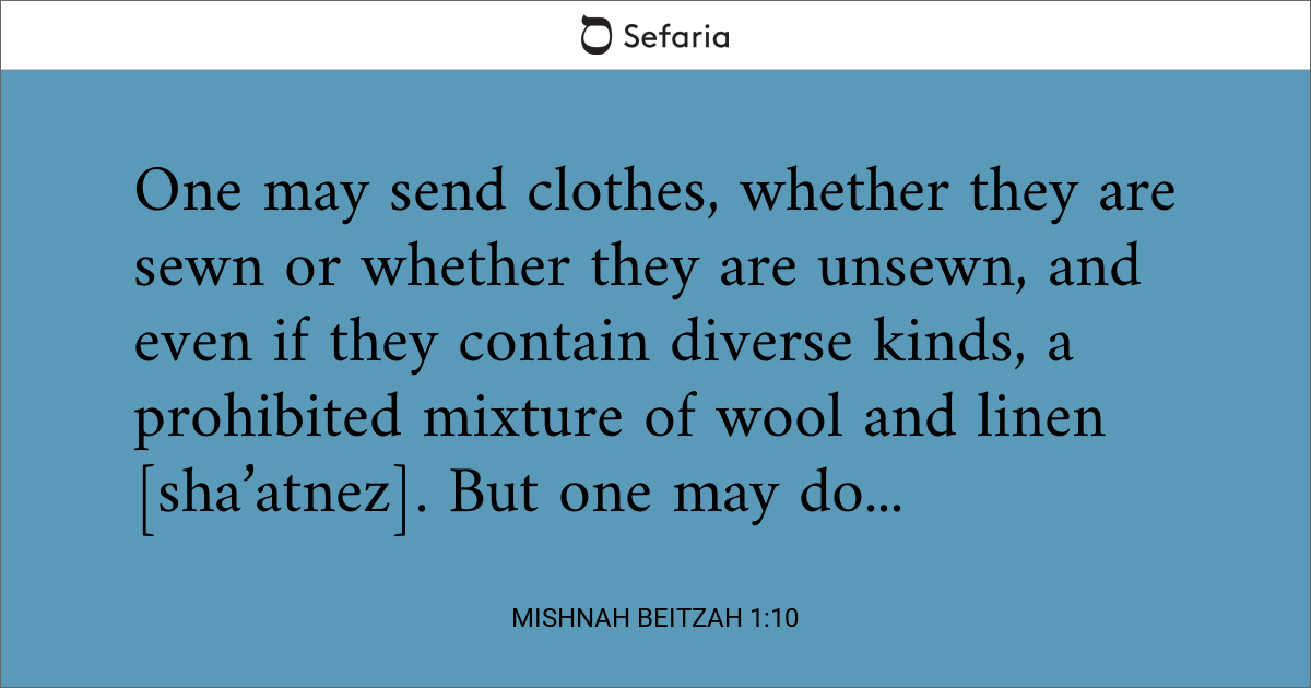 Mishnah Beitzah 1:10