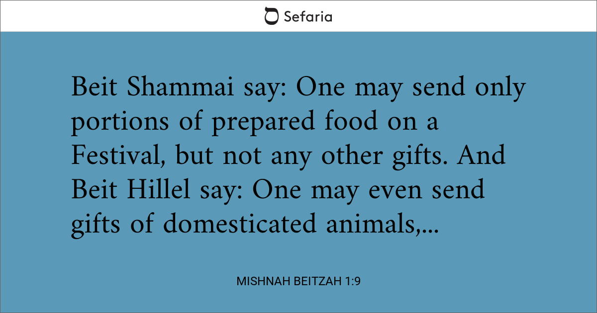 Mishnah Beitzah 1:9
