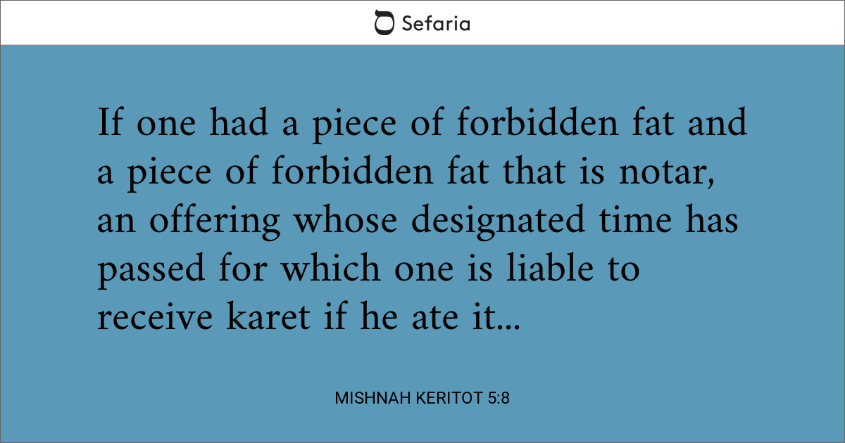 Mishnah Keritot 5:8