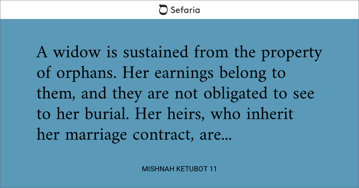 Mishnah Ketubot 11