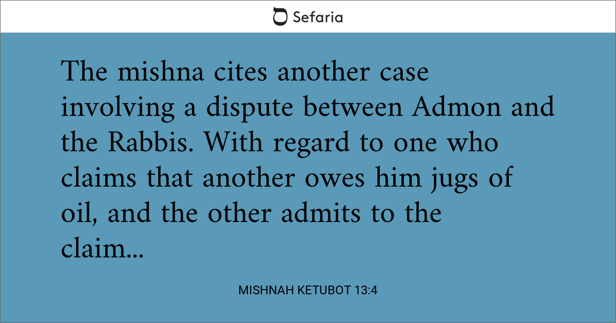 Mishnah Ketubot 13:4