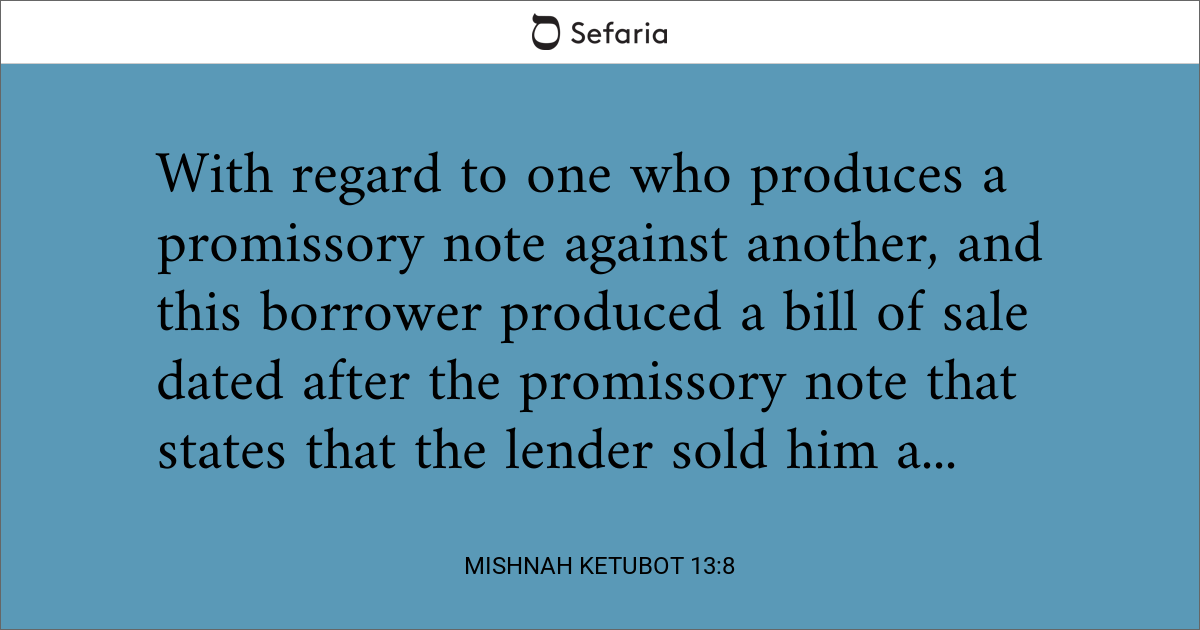 Mishnah Ketubot 13:8