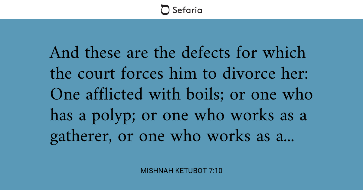 Mishnah Ketubot 7:10