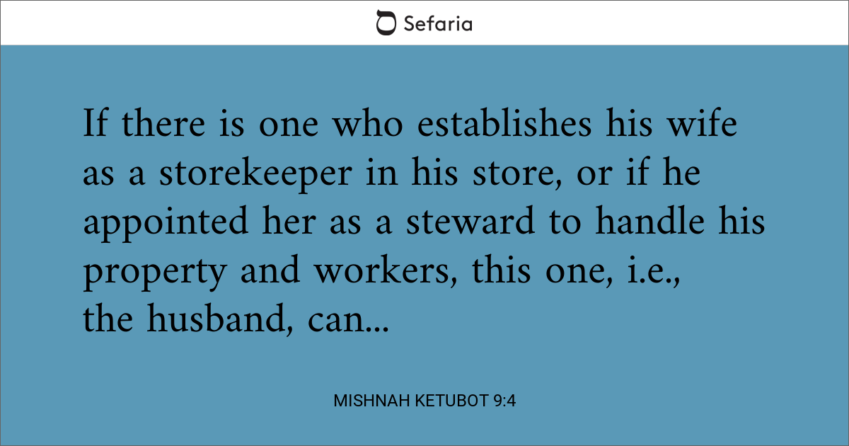 Mishnah Ketubot 9:4