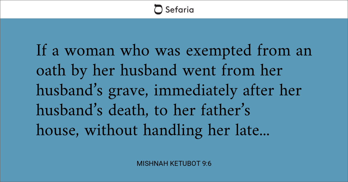 Mishnah Ketubot 9:6