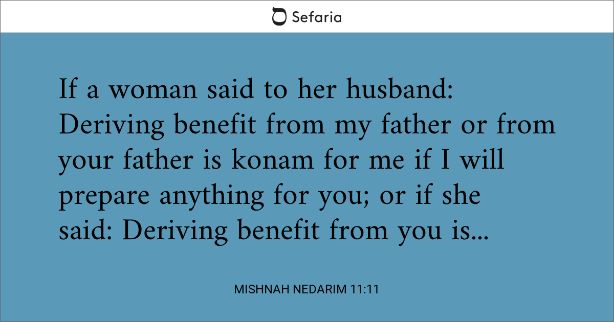 Mishnah Nedarim 11:11