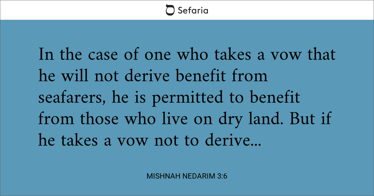 Mishnah Nedarim 3:6